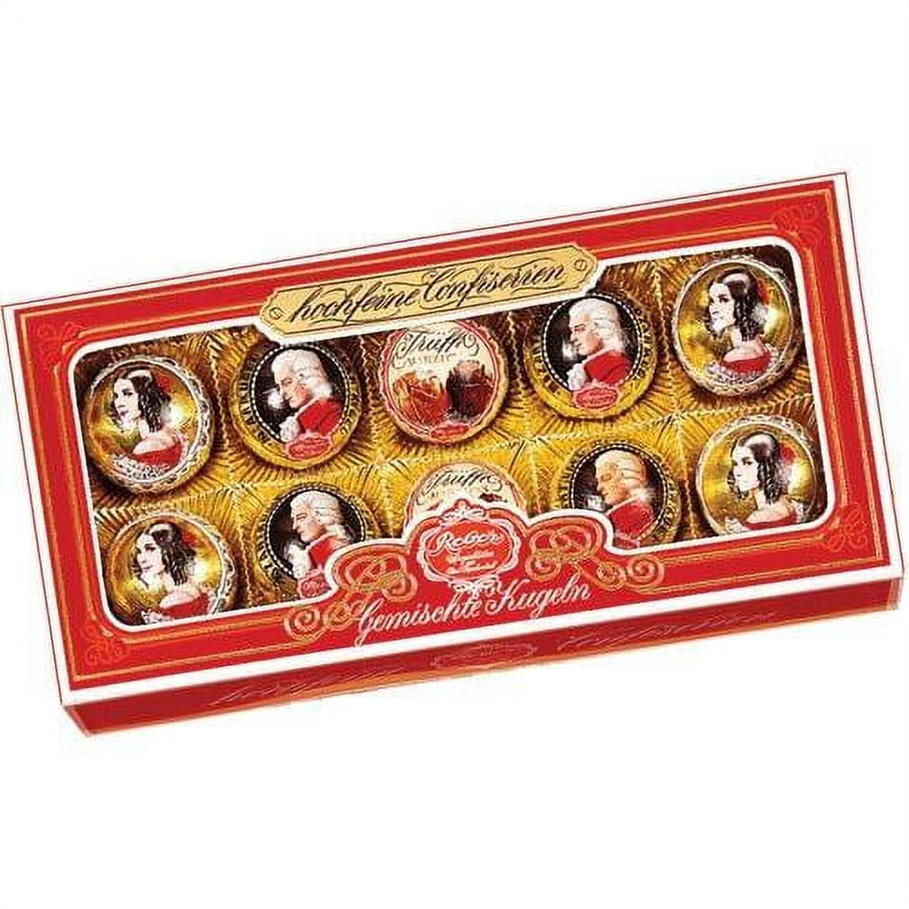 Reber Assorted 10 Pc. Kugel Window Gift Box (Mozart, Constanze, Truffle ...
