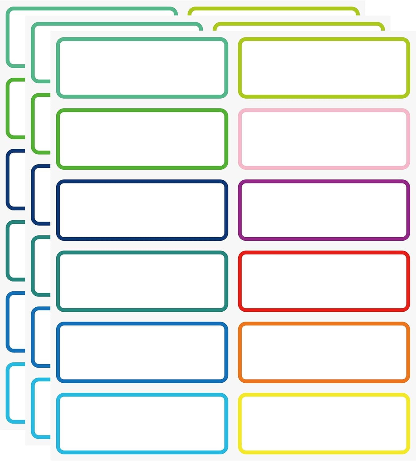Reble Dry Erase Labels Sticky Notes, Waterproof Removable Label ...