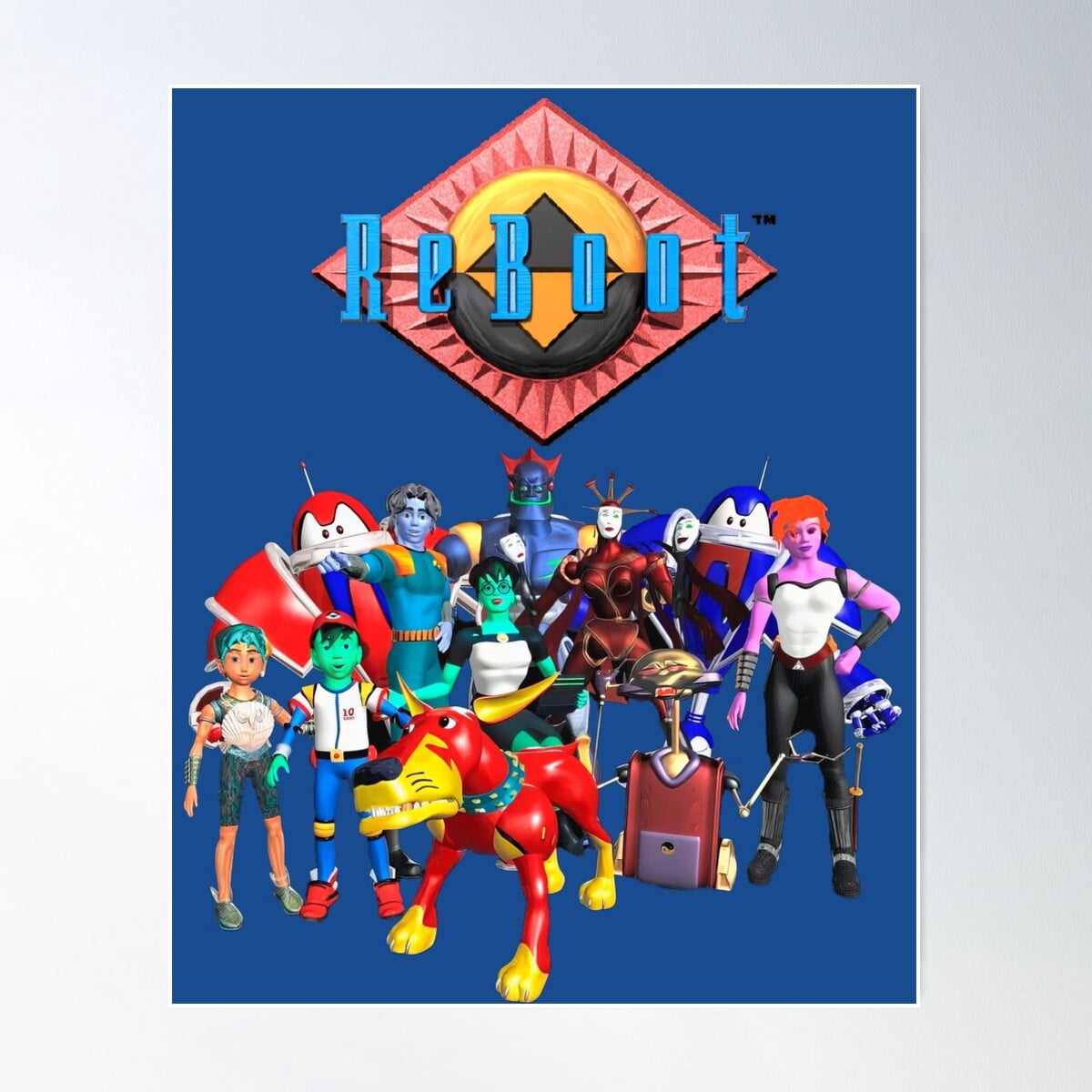 Reboot HD Poster, 16x24 UNFRAMED - Walmart.com