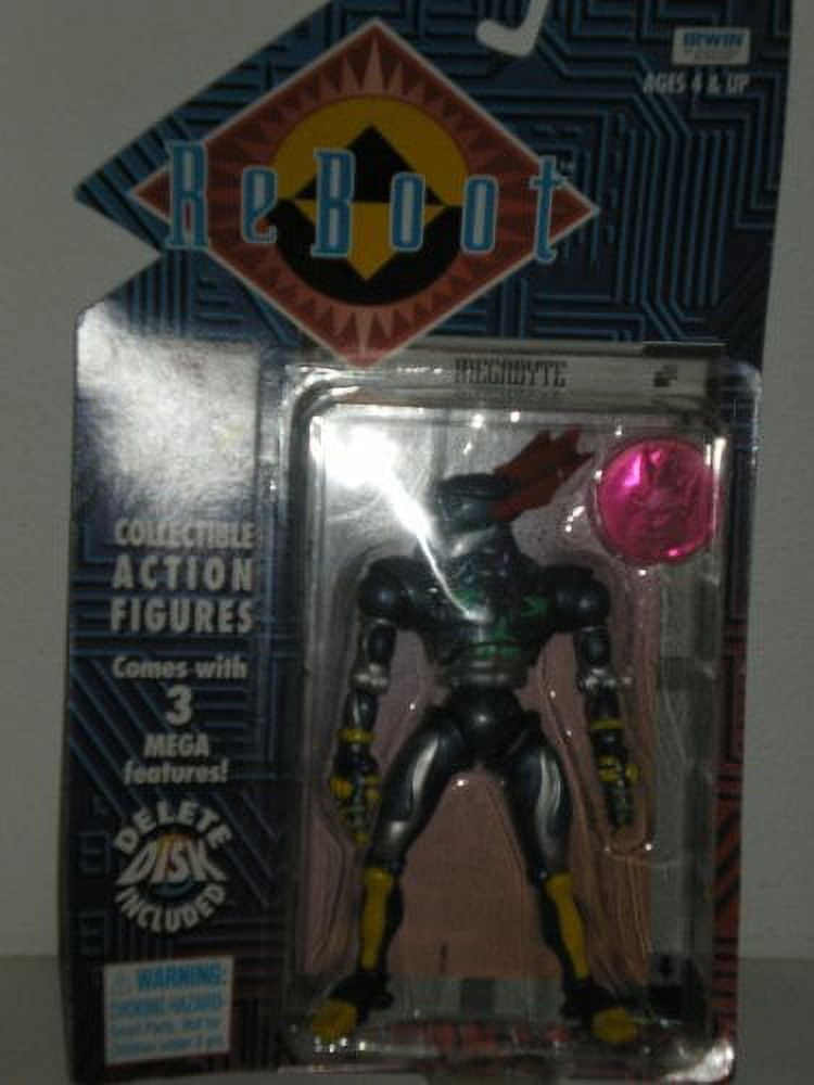 Reboot Megabyte Action Figure with 3 Mega features 1995 - Walmart.com