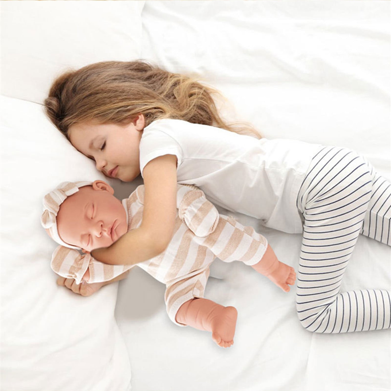 Reborn Baby Doll - 12 Inch Interactive Cute Soft Vinyl Silicone Full ...