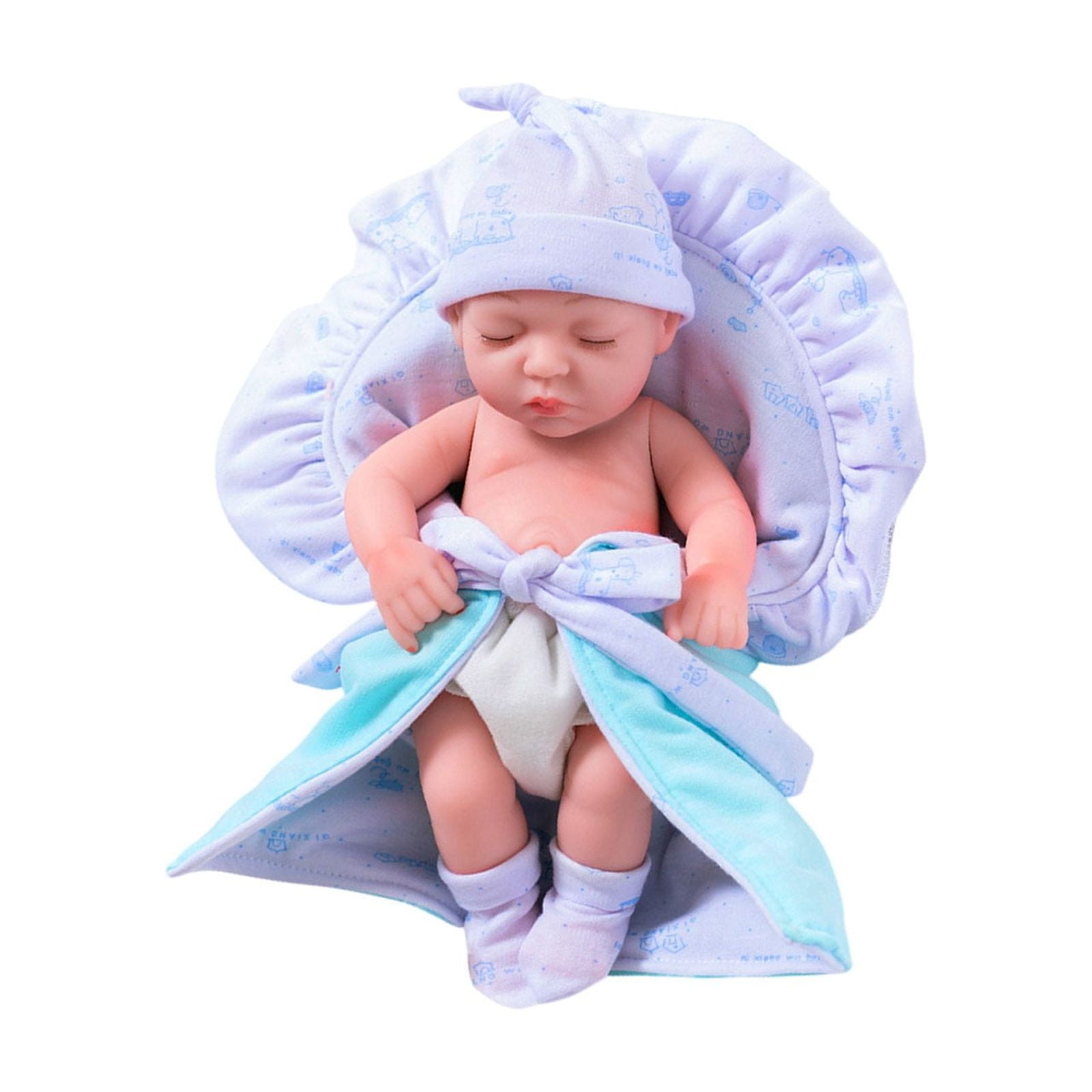 Reborn Doll, Vinyl Doll, Realistic Baby Simulation Doll for Children, Soft Weighted Body, Safe ...