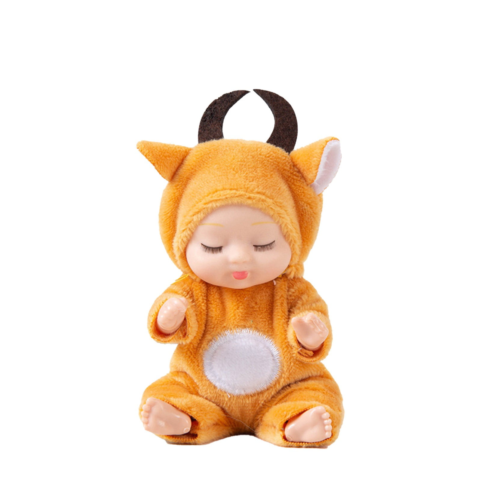 Reborn Mini Sleeping Bag Baby Dolls - Cute Realistic Sleepy Plush Dolls ...