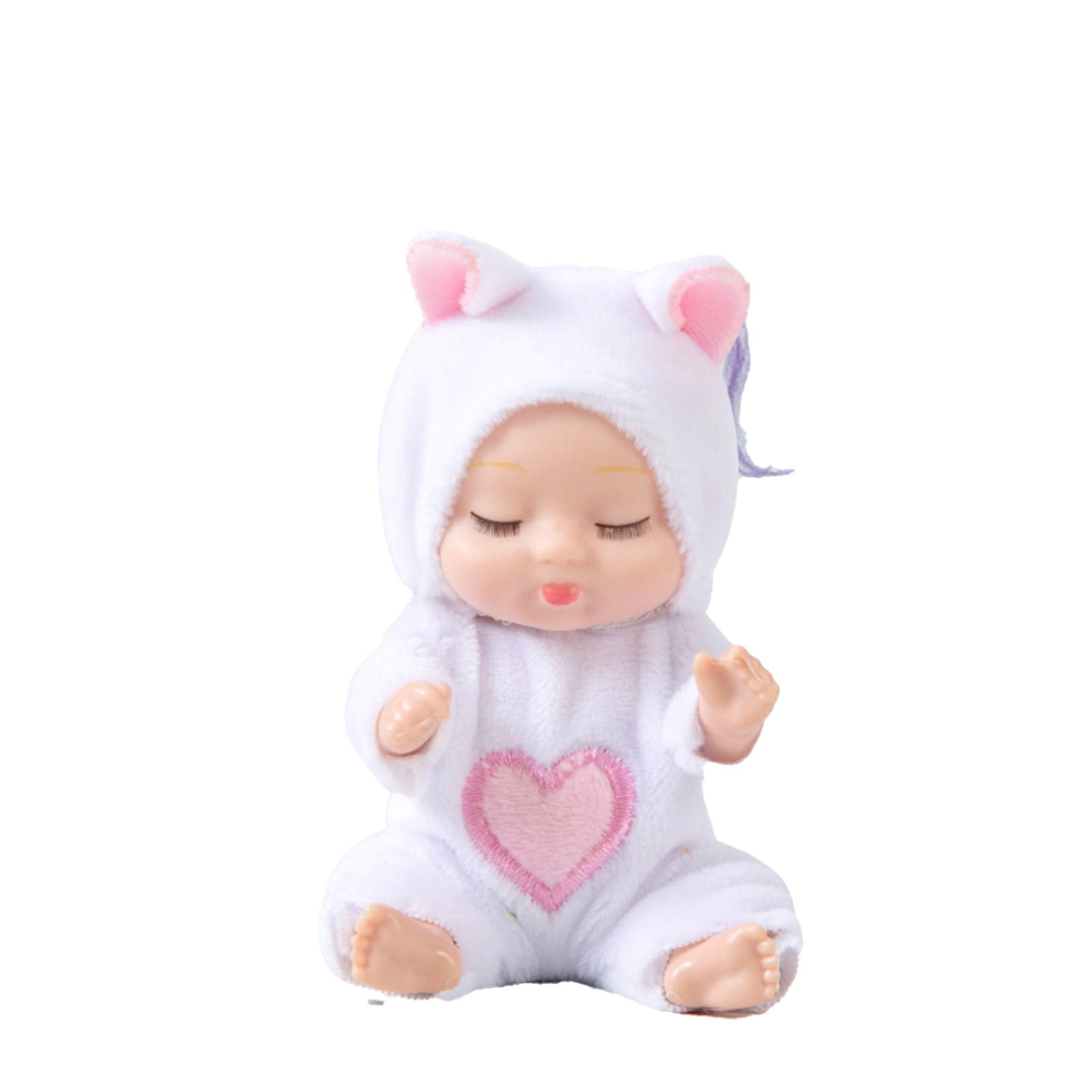 Reborn Mini Sleeping Bag Baby Dolls - Cute Realistic Sleepy Plush Dolls ...