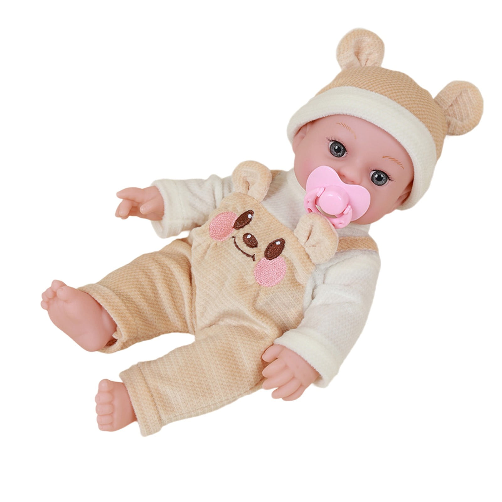 Reborn Vinyl Baby Doll Movable Hands and Feet Soft Cuddly Body for ...