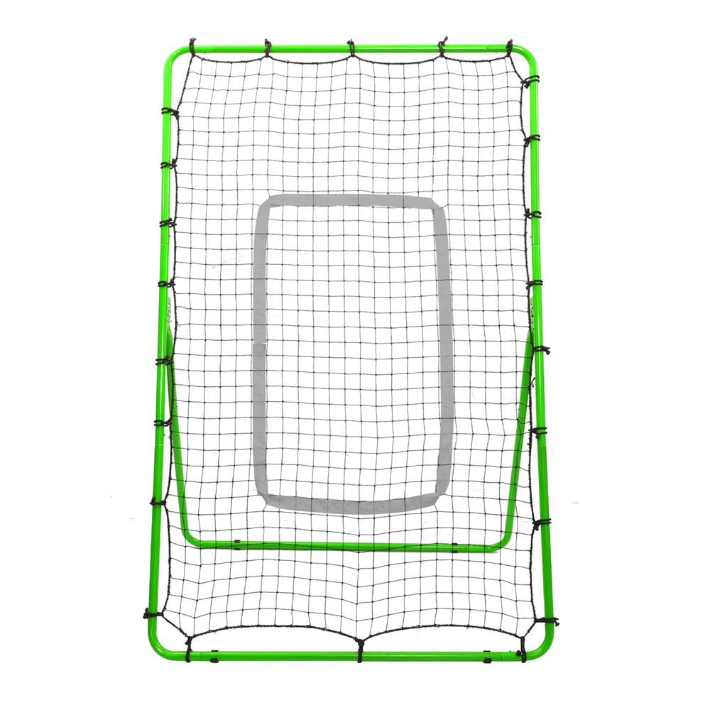 Rebounder Net Volleyball Steel Frame Portable Volleyball Practice Net ...