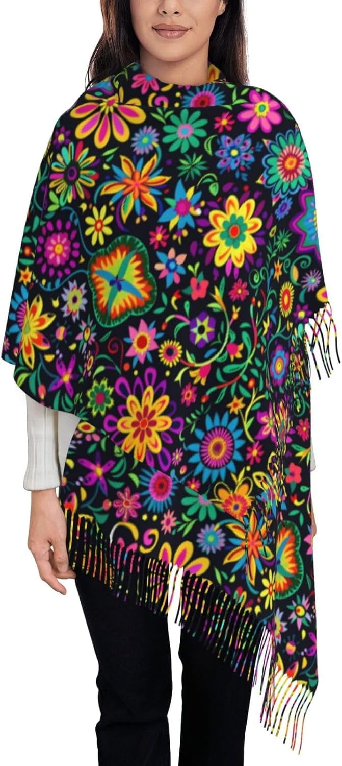 Rebozos Mexicanos Mexican Scarf Shawl Wrap Mexican Dress For Women ...