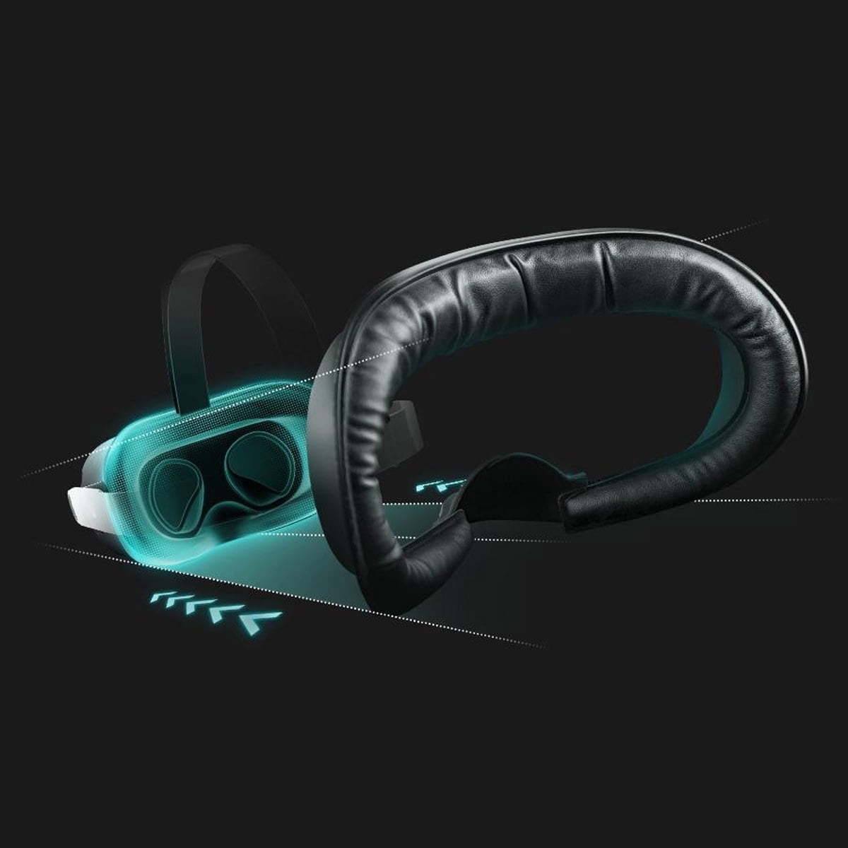 Rebuff Reality Face Foam Upgrade Set - Virtual reality headset face ...