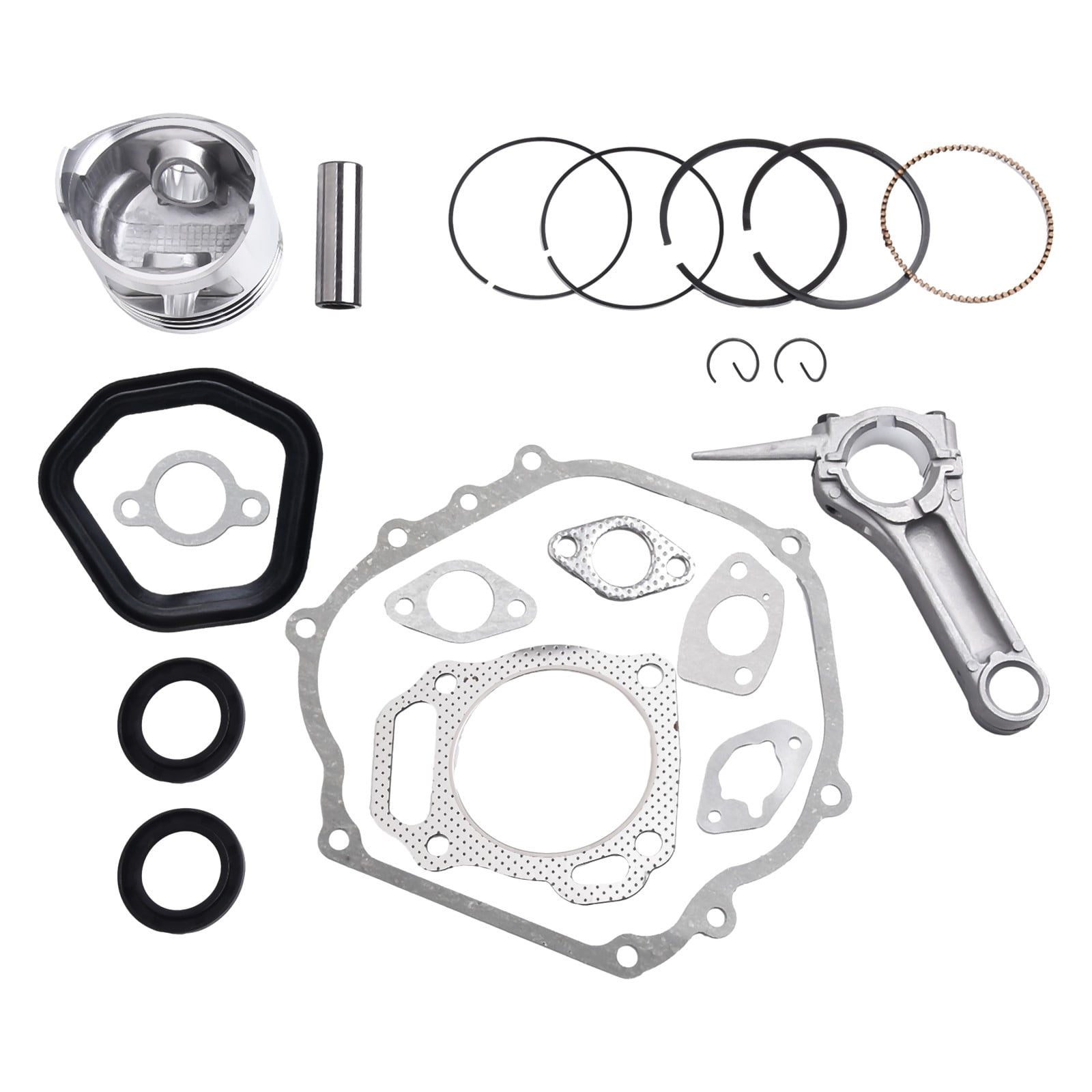 REBUILD KIT for HONDA GX390 13HP PISTON RING CONNECTING ROD SEAL ...