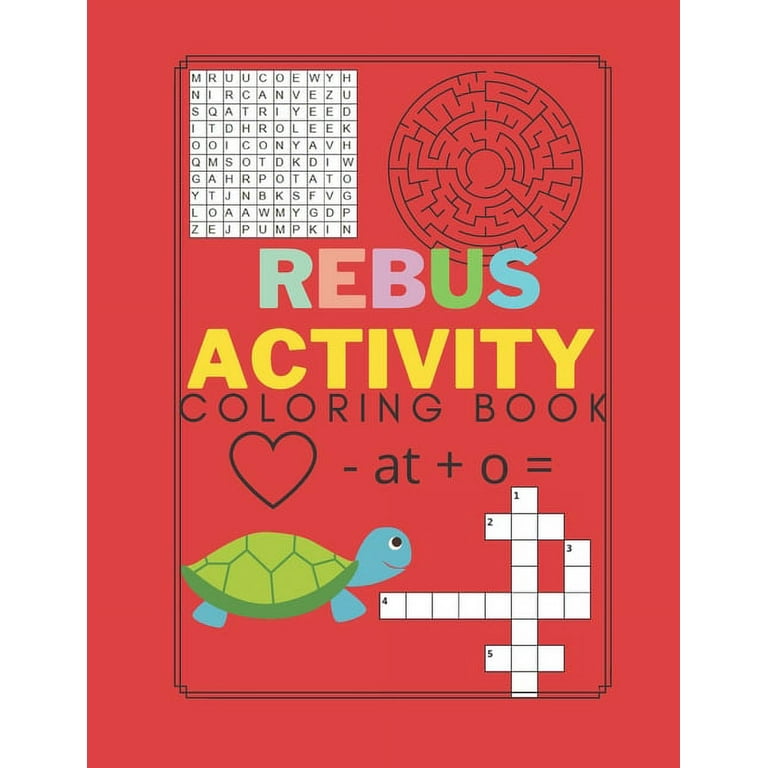 coloring book crossword