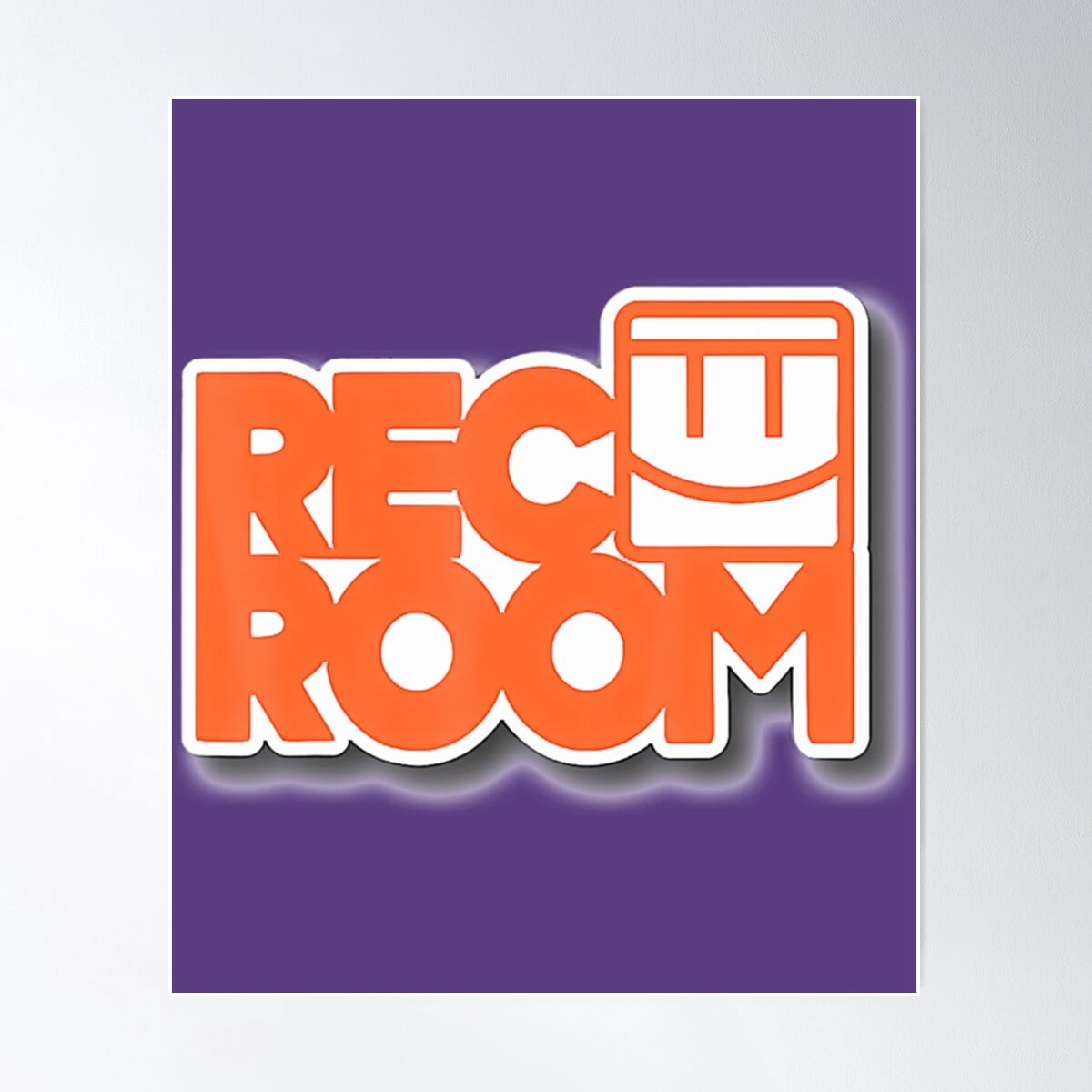 Rec Room2Png Poster Wall Art, Modern Wall Decor For Living Room Bedroom ...