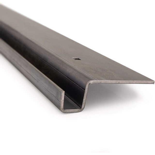 RecPro 10ga Steel Mounting Channel for 48" x 4" Heavy Duty Trailer ...