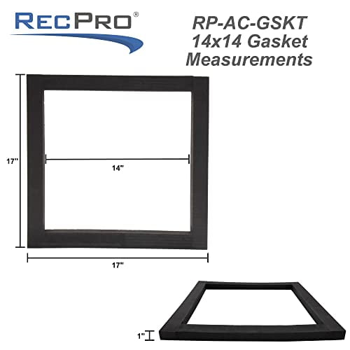 RecPro 14" x 14" Universal RV Roof Air Conditioner Gasket | Closed Cell ...
