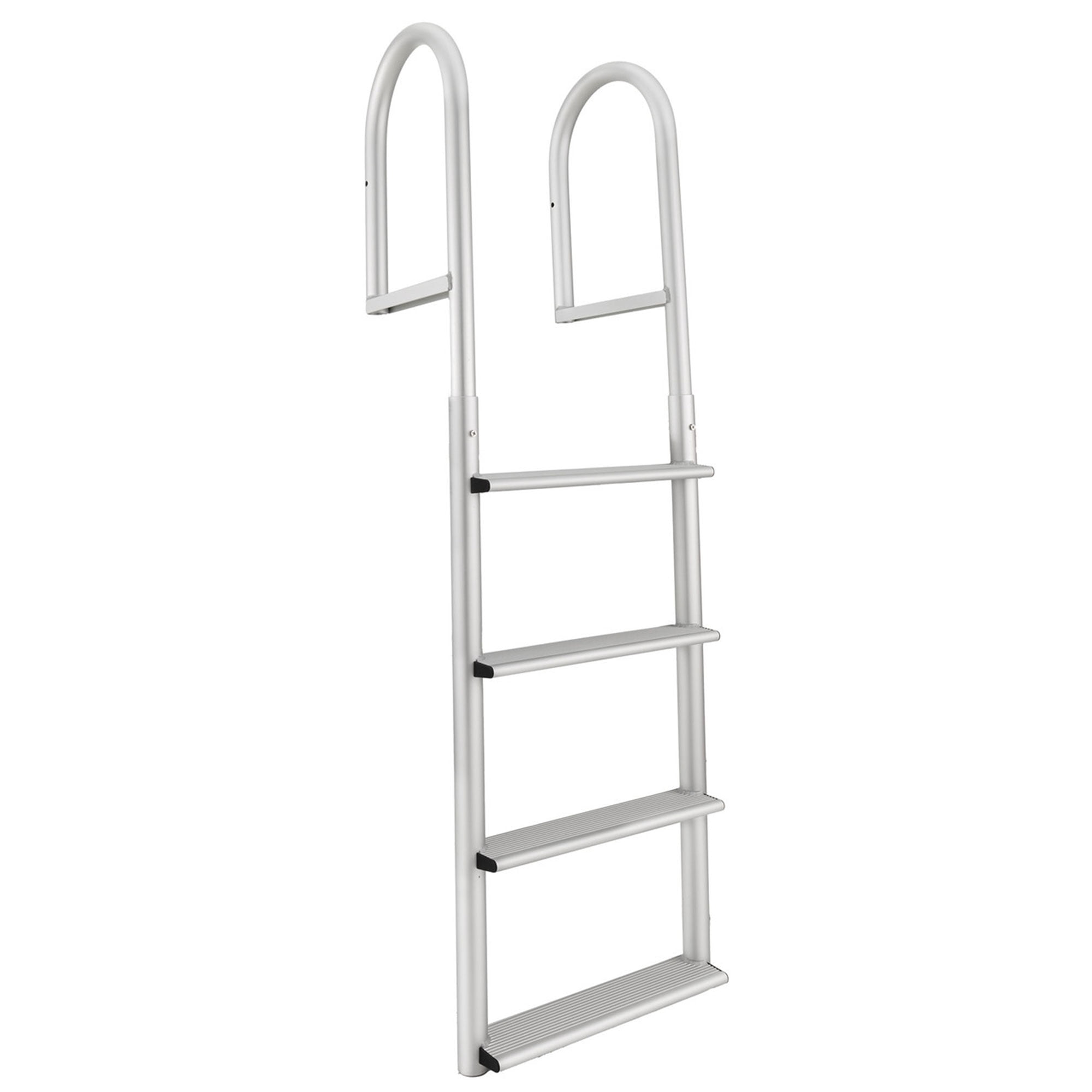 RecPro 4 Step Aluminum Marine Grade Dock and Pier Stationary Ladder ...