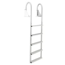 Garelick 3-Step Compact EEz-In II Anodized Aluminum Transom Ladder ...