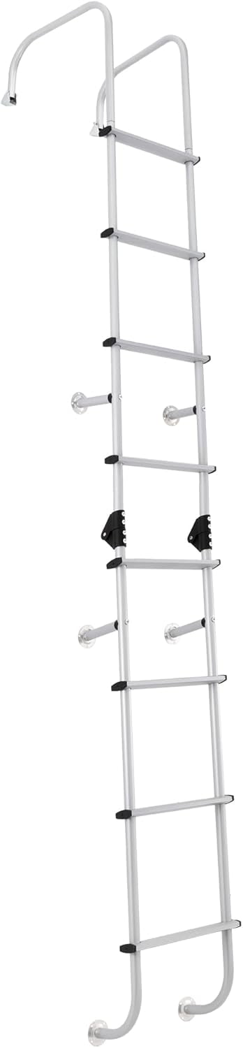 RecPro RV 92" Universal Exterior Rear Ladder | 250 lb Max Weight ...