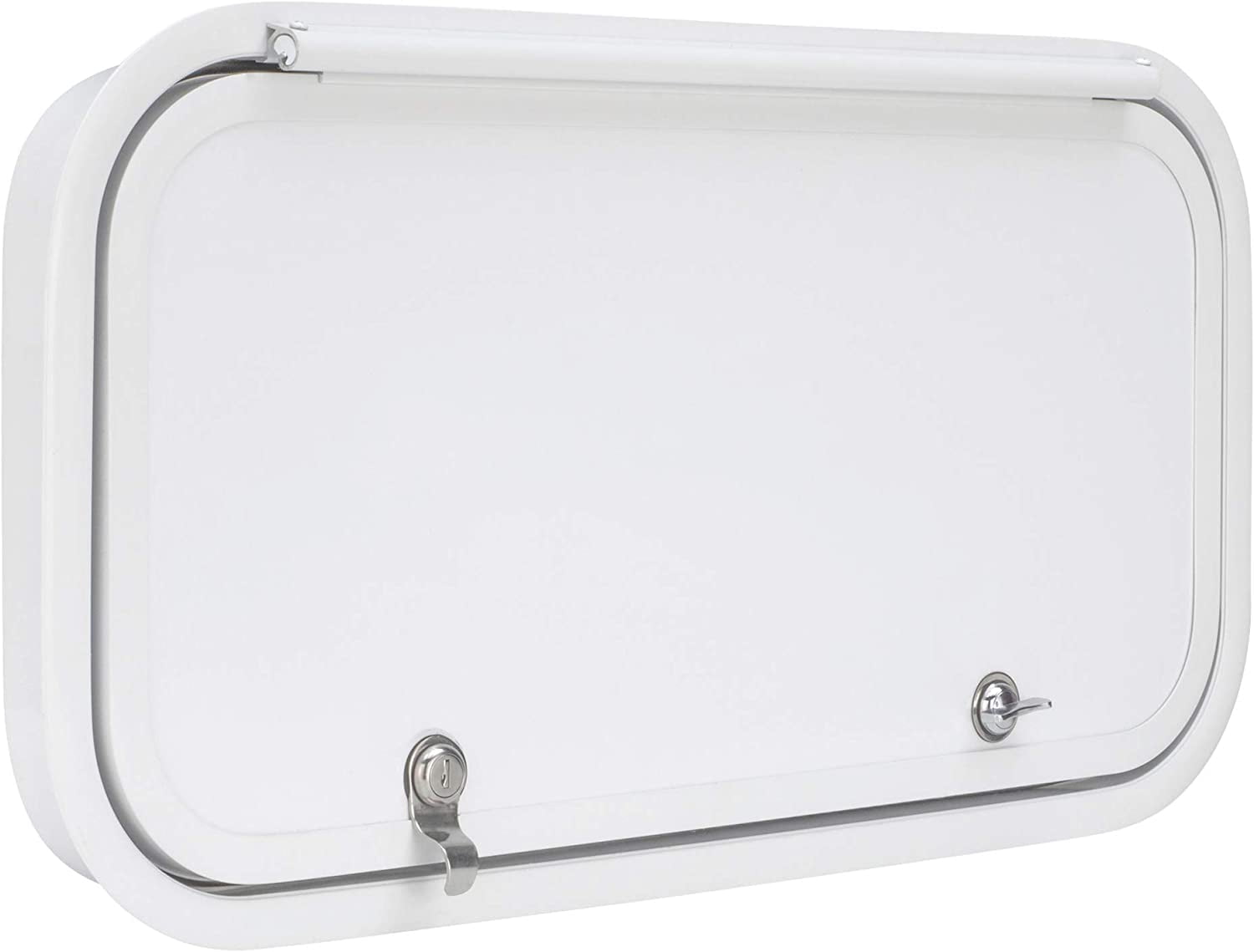 RecPro RV Baggage Door 24" Wide x 12" High with Rounded Corners for RVs ...
