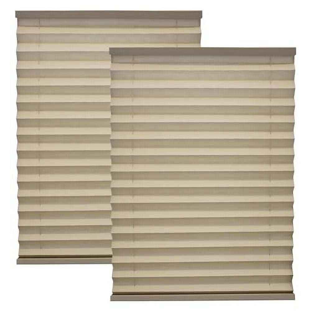 RecPro RV Blinds Pleated Shades 2 Pack | Cappuccino | RV Window Shades ...