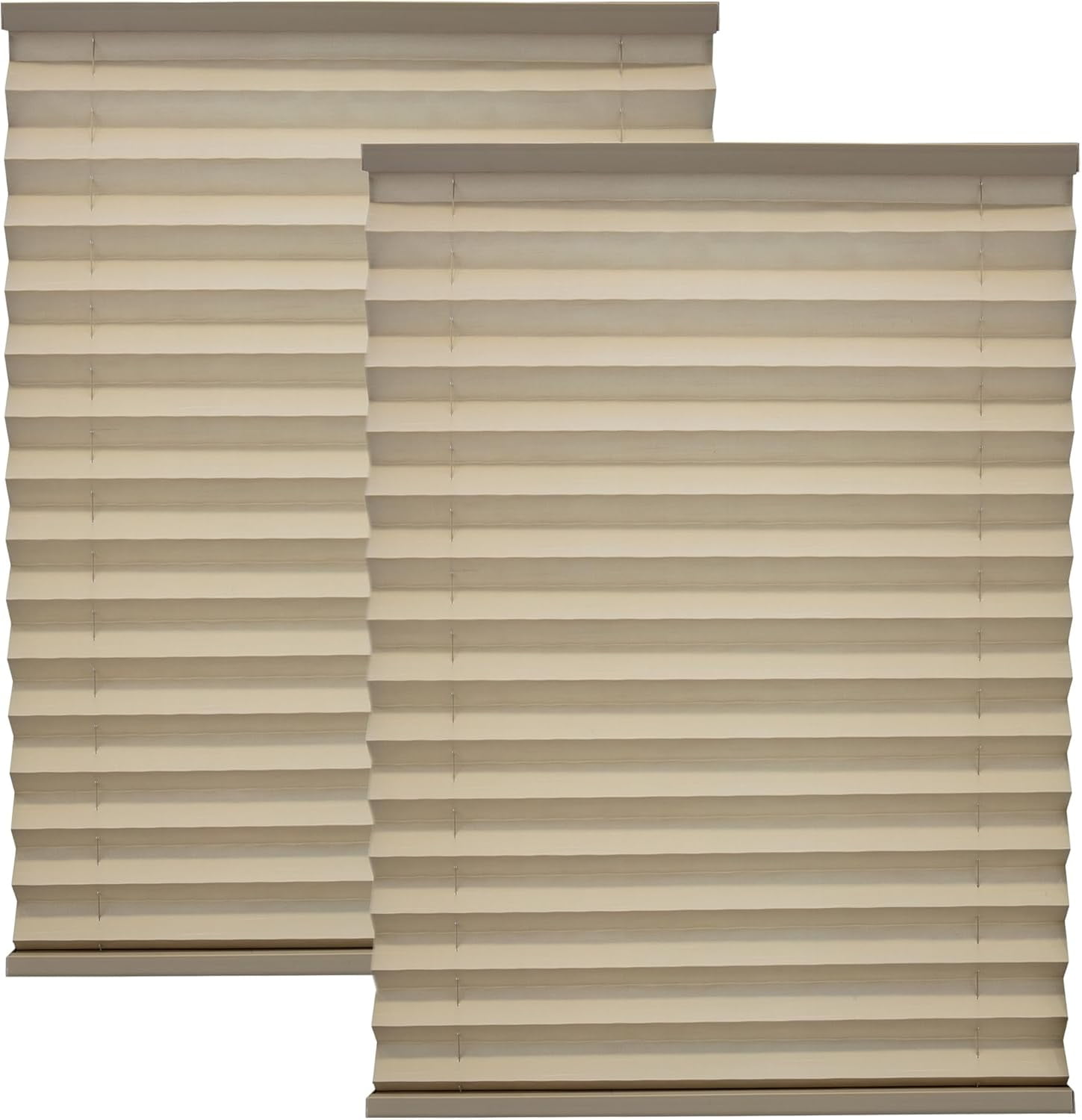 RecPro RV Blinds Pleated Shades 2 Pack | Cappuccino | RV Window Shades ...