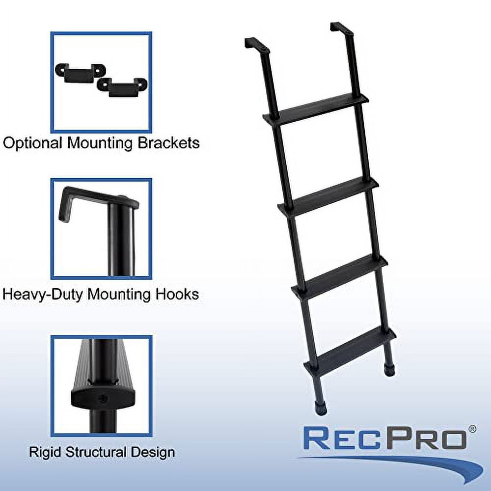 RecPro RV Bunk Ladder 52" | Black or Silver Color Options | Mounting ...