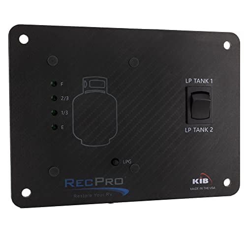 RecPro RV Dual Propane Tank Monitor | LED Light Indicator| LPG Button ...