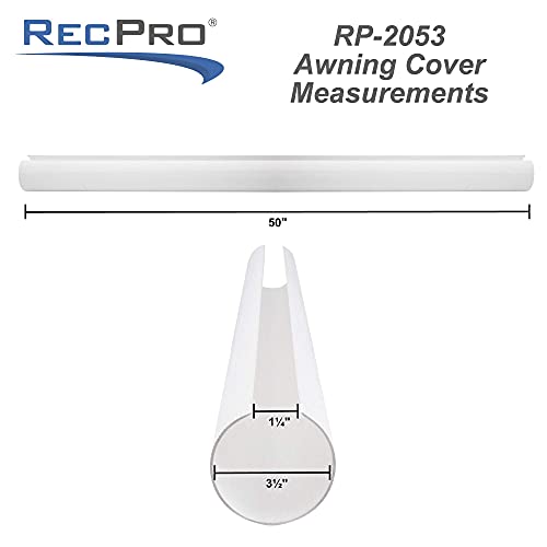 RecPro RV Patio Awning Cover Kit | 50" Segments Overlap to Protect ...