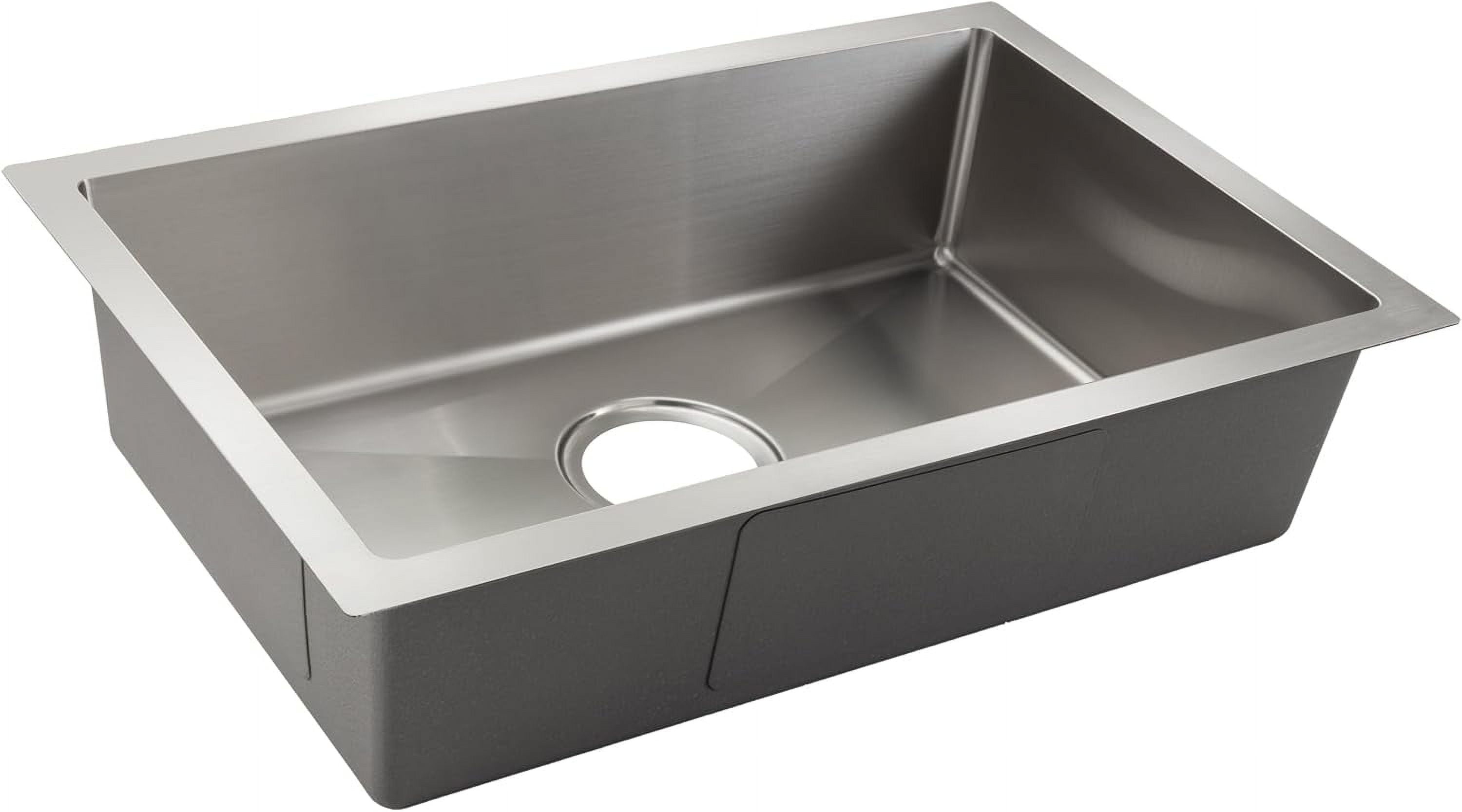 RecPro RV Single Bowl Kitchen Sink | 23" x 15" | Stainless Steel ...