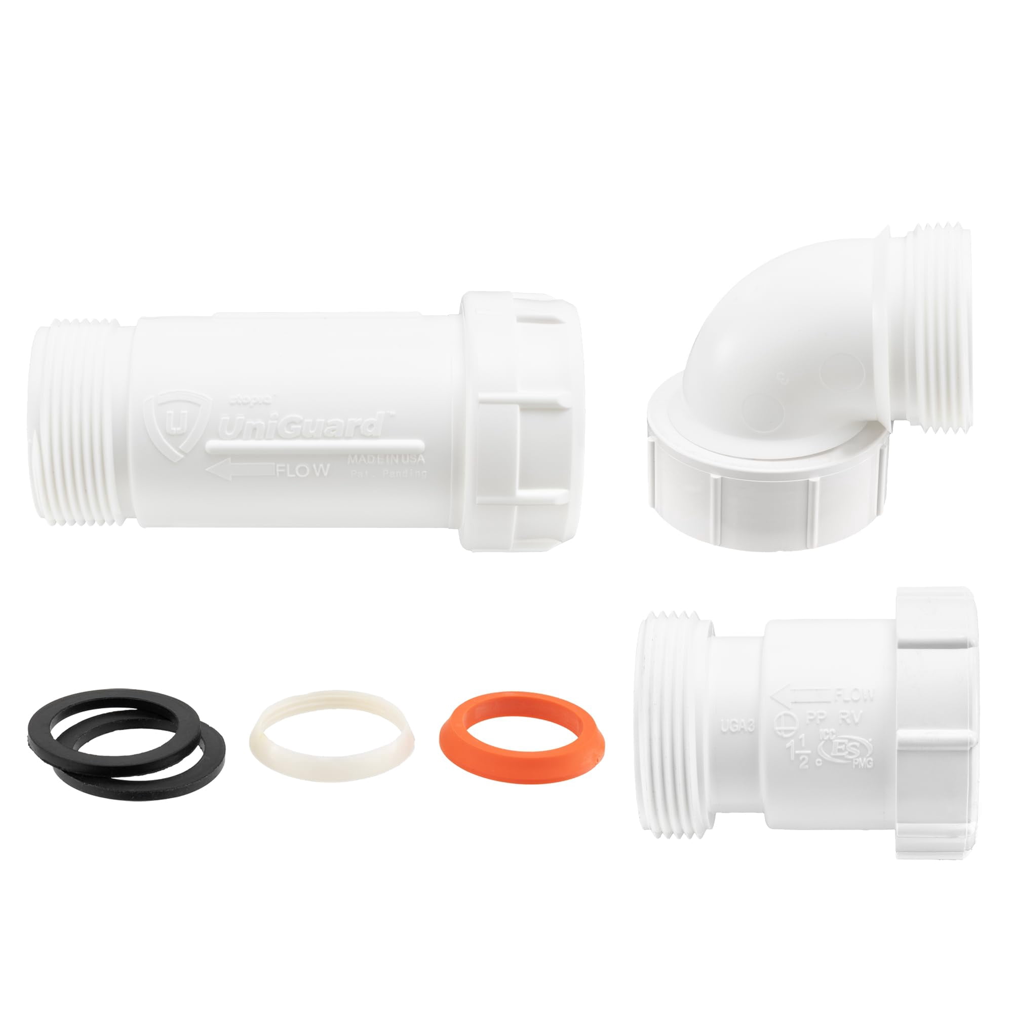 RecPro RV Utopia UniGuard Waterless P-Trap Drain Valve Kit | Versatile ...