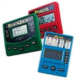 RecZone LLC Video Handheld Casino Pocket Mini Game Pack - Slot Machine ...