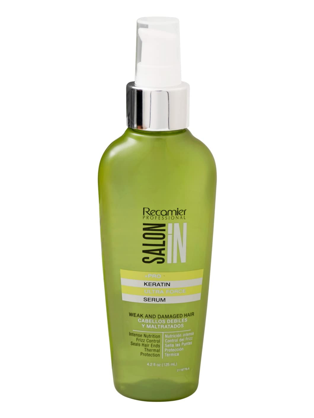 Salon In Pro Keratin Ultra Force Hair Serum, 4.2oz, Moisture ...