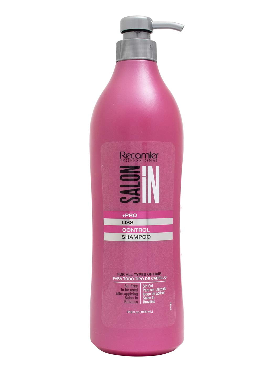 Recamier Professional Salon In +Pro Liss Control Hair Shampoo 33.8oz ...