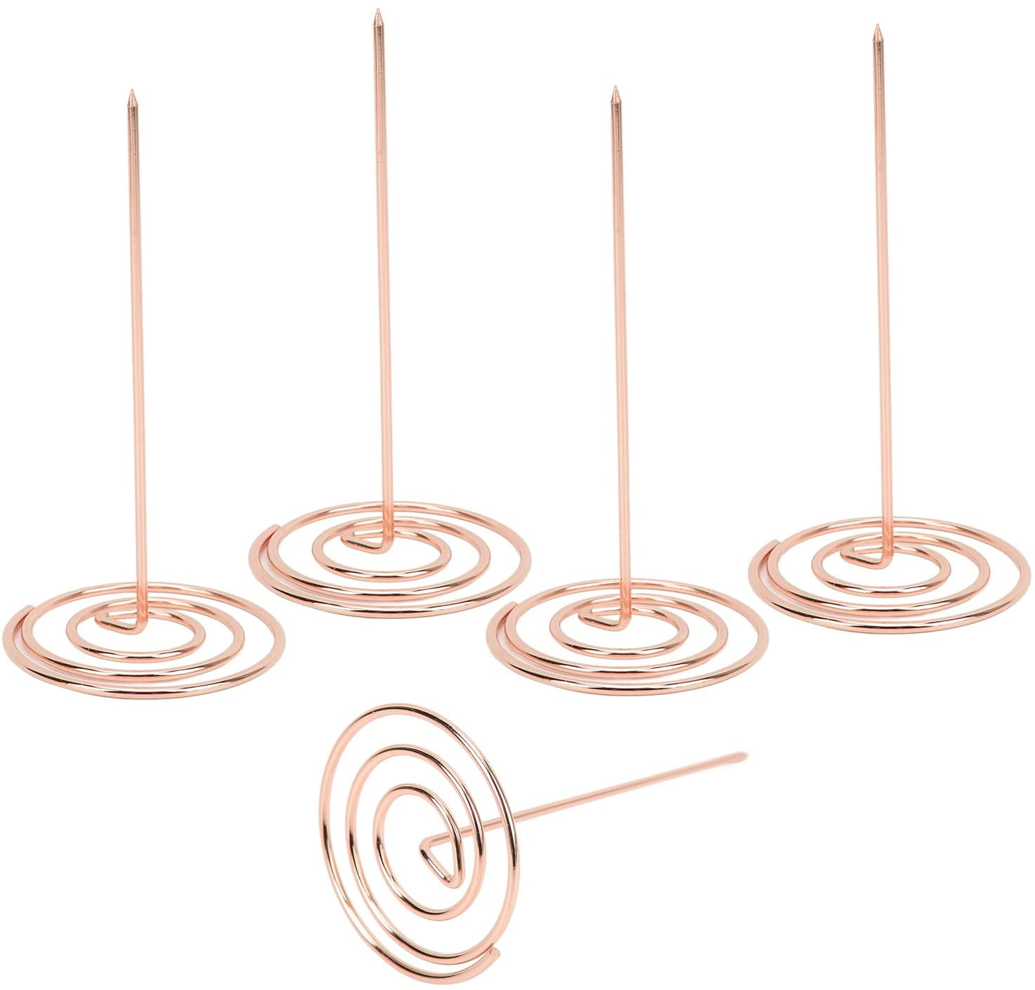 Receipt Holder, 5Pcs Desk Receipt Holder Spike Bill Fork Check Spindle ...