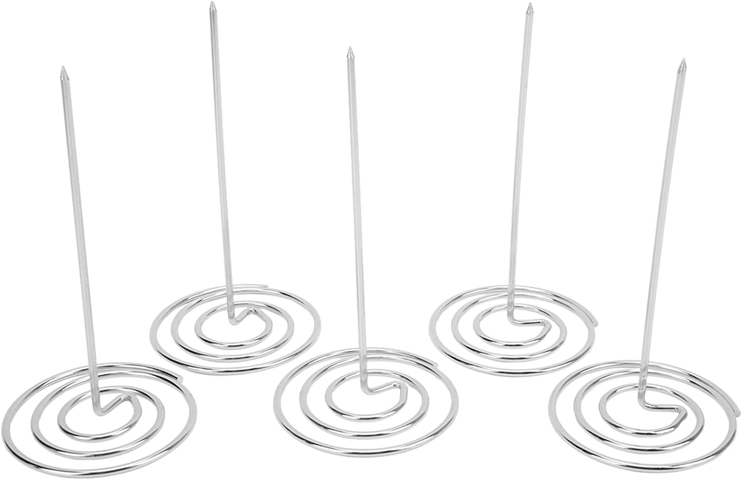 Receipt Holder, 5Pcs Desk Receipt Holder Spike Bill Fork Check Spindle ...