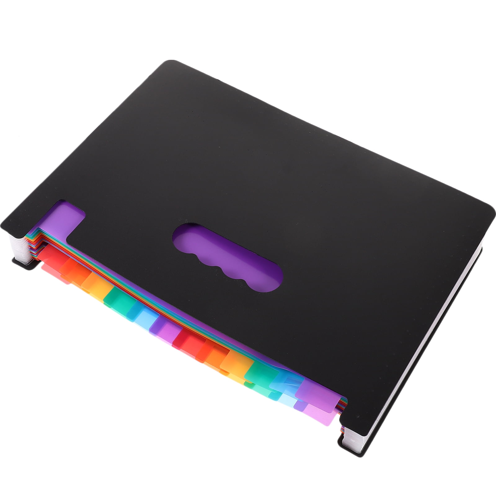 Receipt Organizer Expandable File Folder Desktop Rainbow Folders Small ...