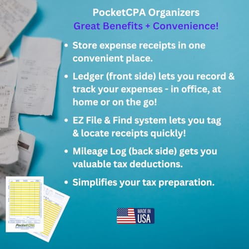 Receipt Organizers: A 3-Way Organizer, Expense Envelope & Receipt ...