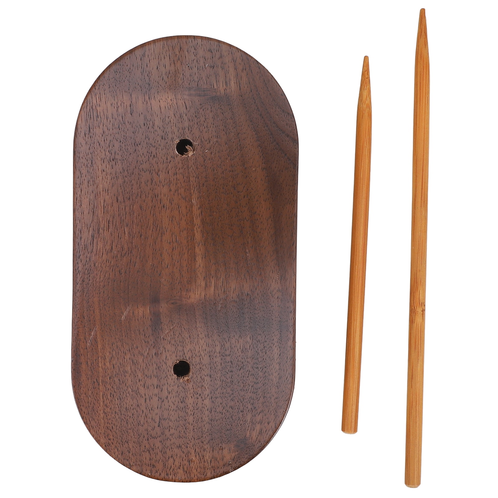 Homoyoyo Walnut Receipt Organizer Spike for Home and Bar Reception ...