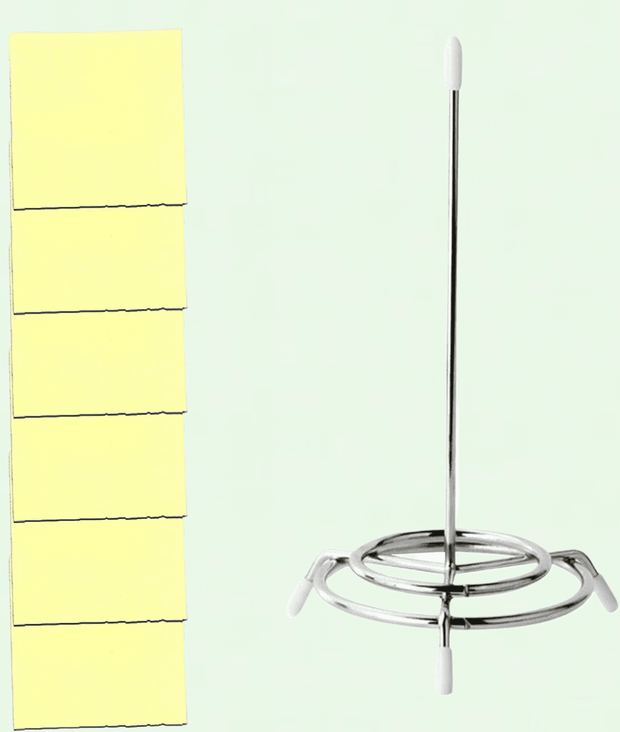 Receipt Spindle - Desk Receipt Holder, Durable Straight Rod Paper ...