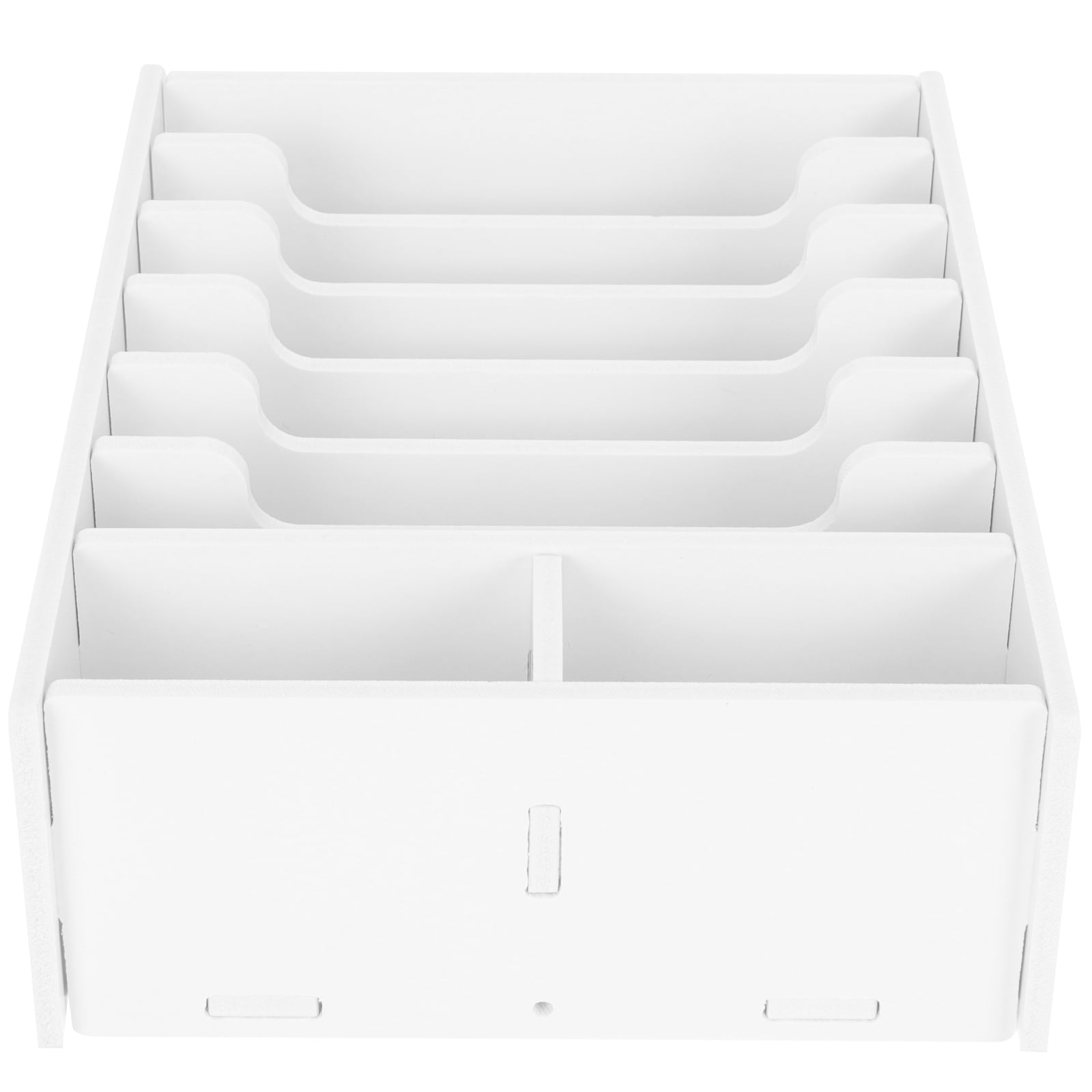 Receipt Storage Box Desktop File Organizer Drawers Counter Tray Cell ...