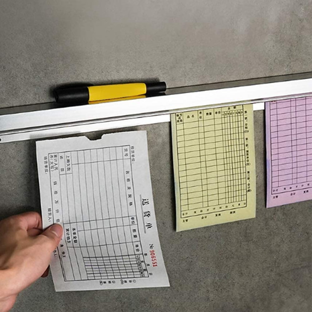 Receipt Ticket Bill Clip Order Holder Slide Check Rack Rail - Walmart.com