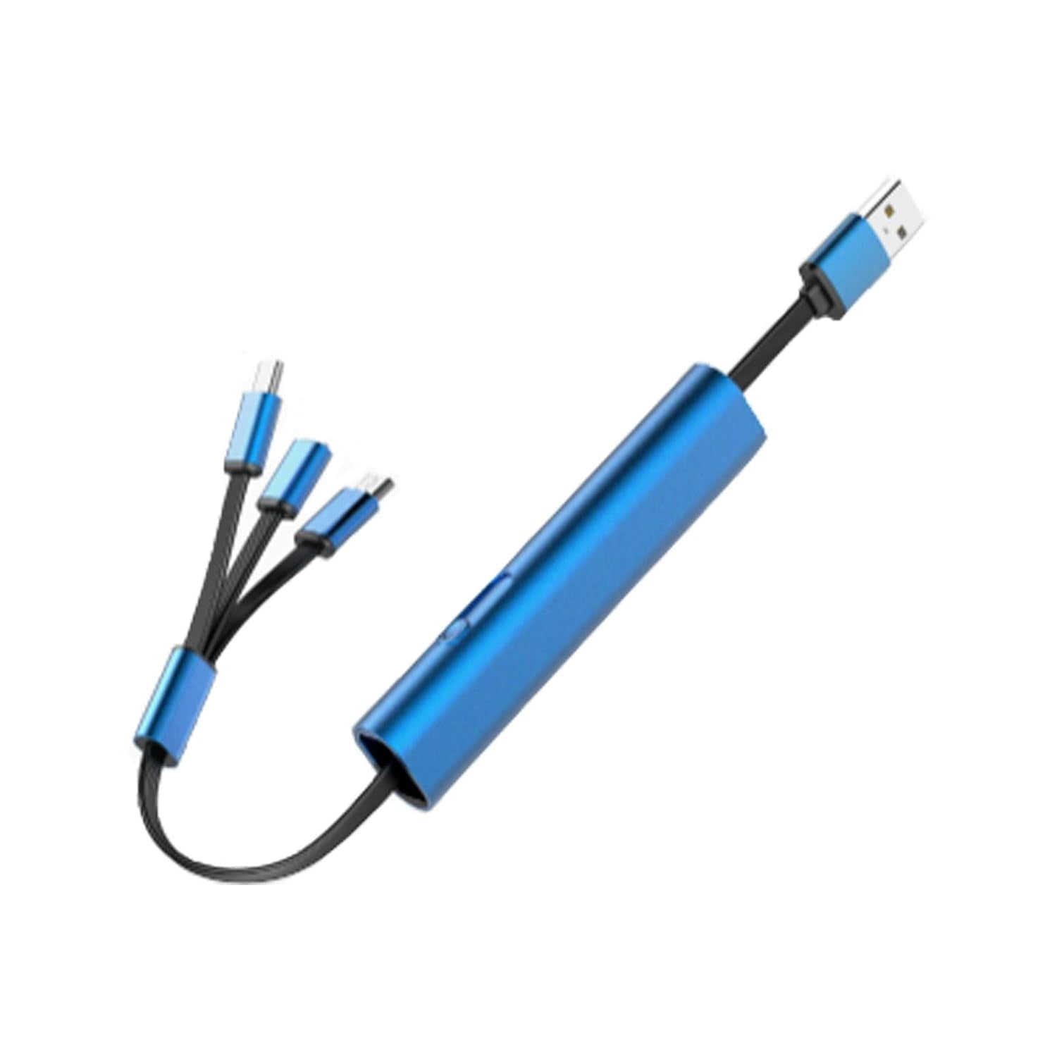 Receiptm 3-in-1 Fast Charging Cable, 3 in 1 USB Charging Cable, Multi ...