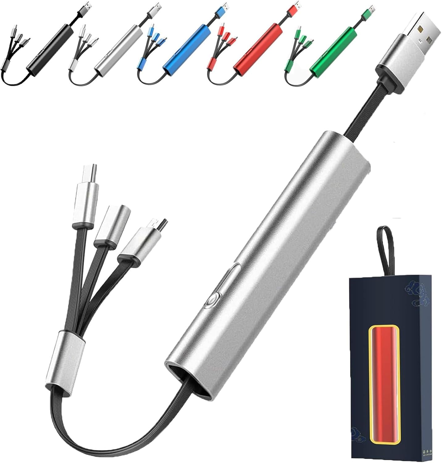 Receiptm 3-in-1 Fast Charging Cable, Receiptm 3-in-1 Fast Charging ...