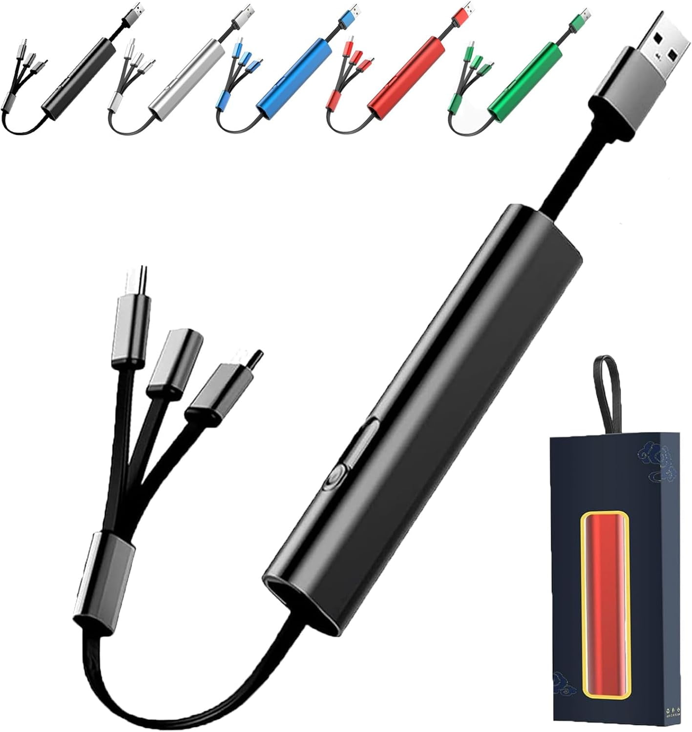 Receiptm 3-in-1 Fast Charging Cable, Receiptm 3-in-1 Fast Charging ...