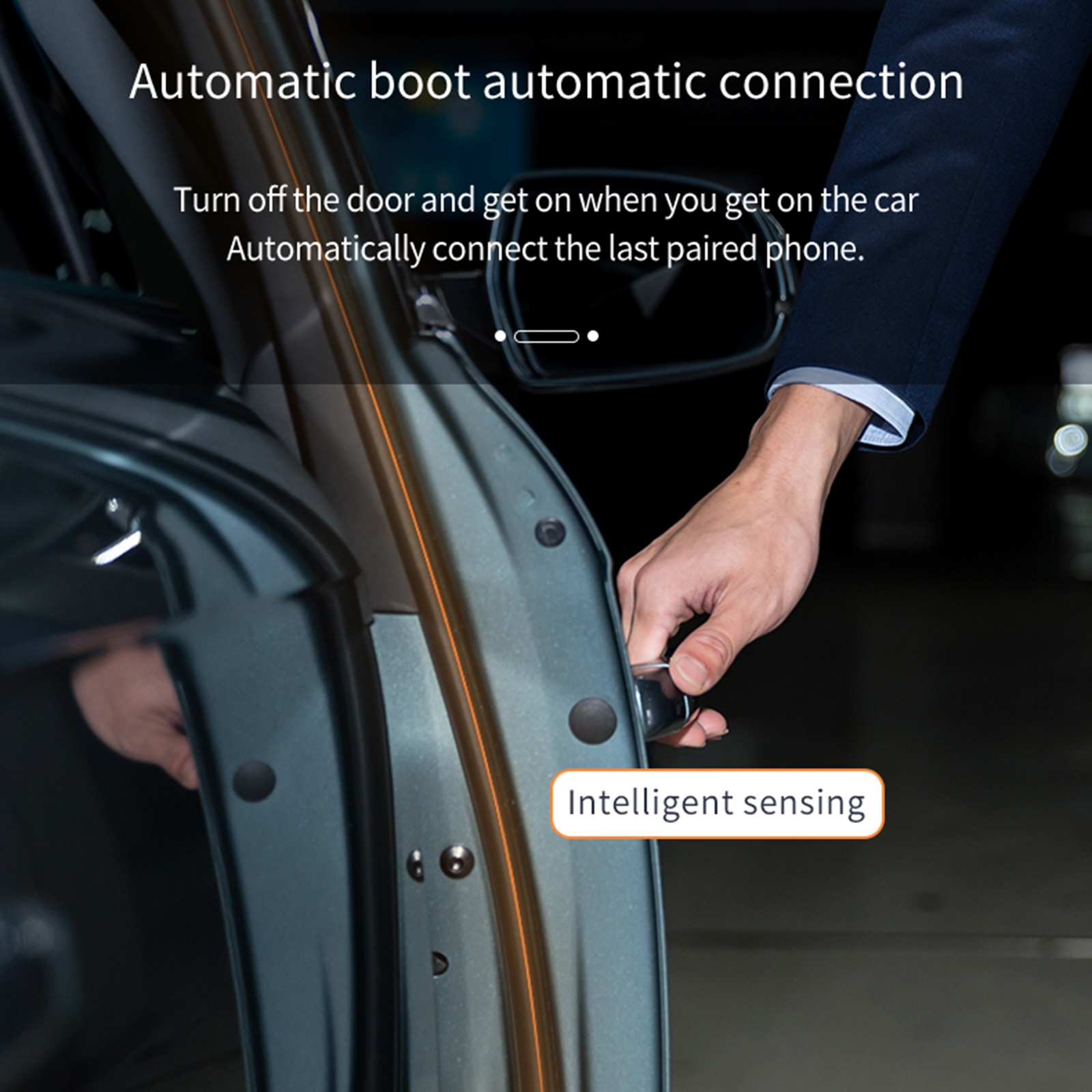 Receiver,Sun Visor Mounted Car Kit With Hands-free Car Kit With Clip Bt ...