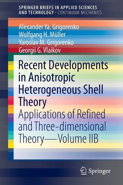 Recent Developments in Anisotropic Heterogeneous Shell Theory ...