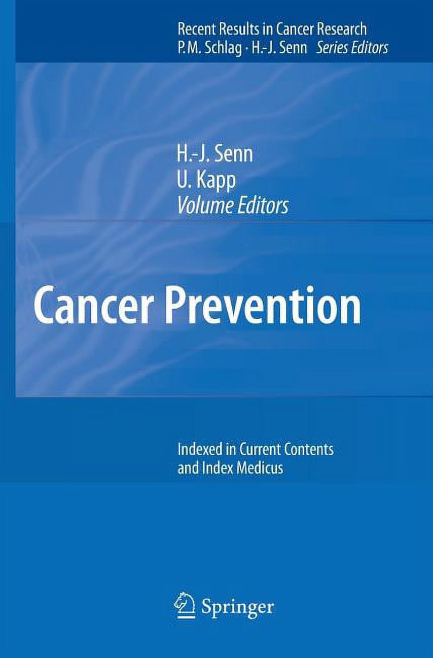 Recent Results in Cancer Research Cancer Prevention, Book 174 ...