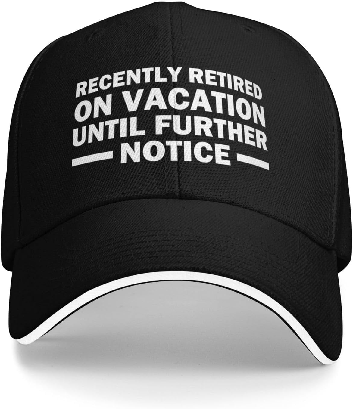 Recently Retired On Vacation Until Further Notice Cap for Women ...