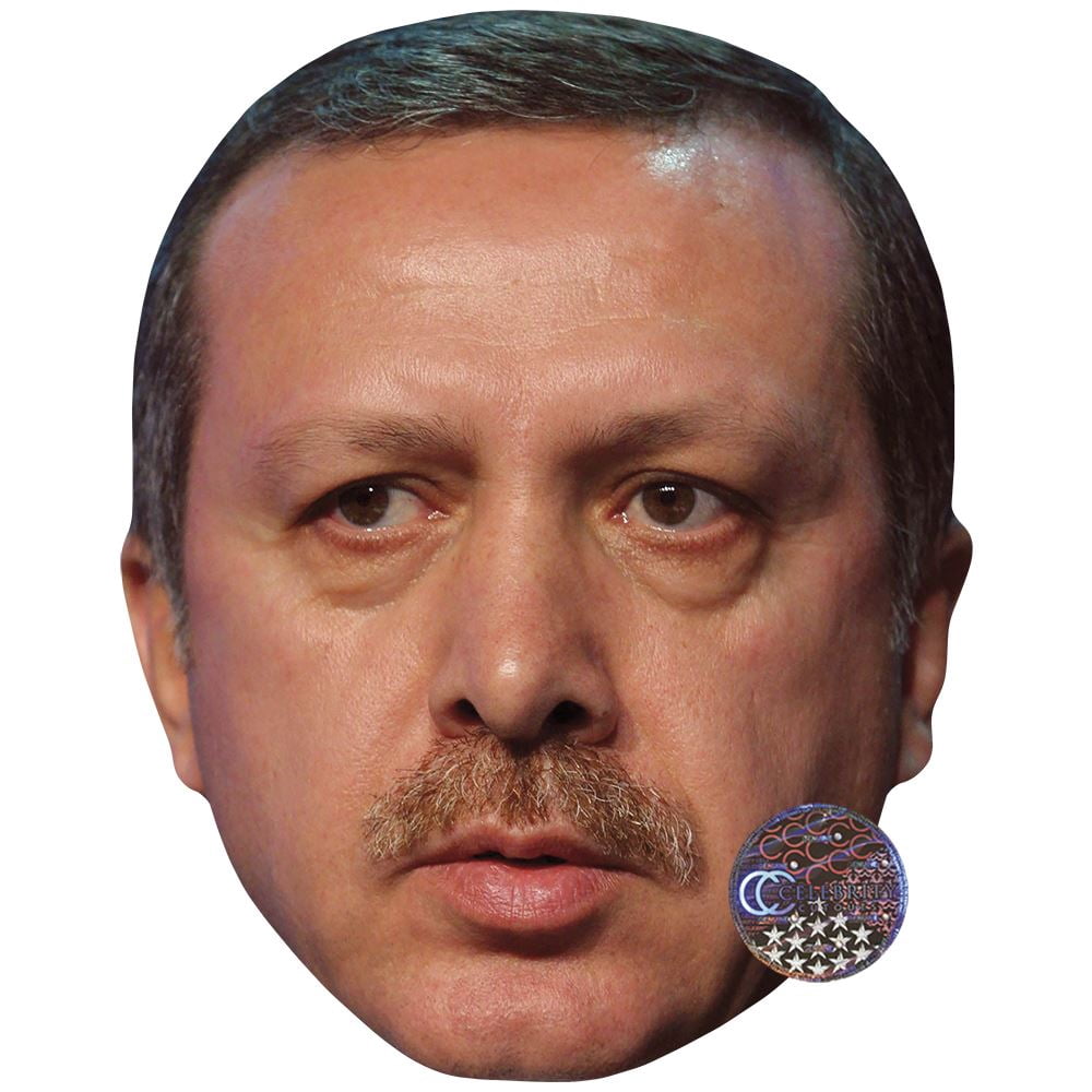 Recep Tayyip Erdoğan Flat Cardboard Face - Walmart.com