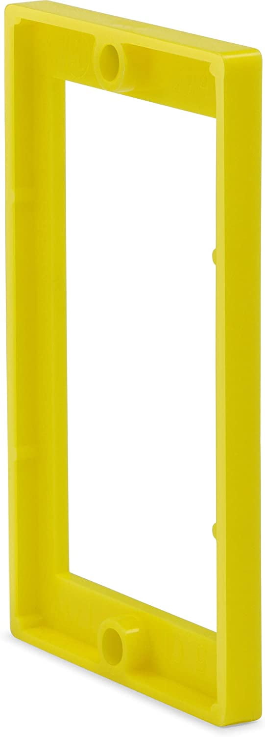 ReceptXtenders 1/4", Yellow, 5-Pack Single Gang Receptacle Outlet Box ...