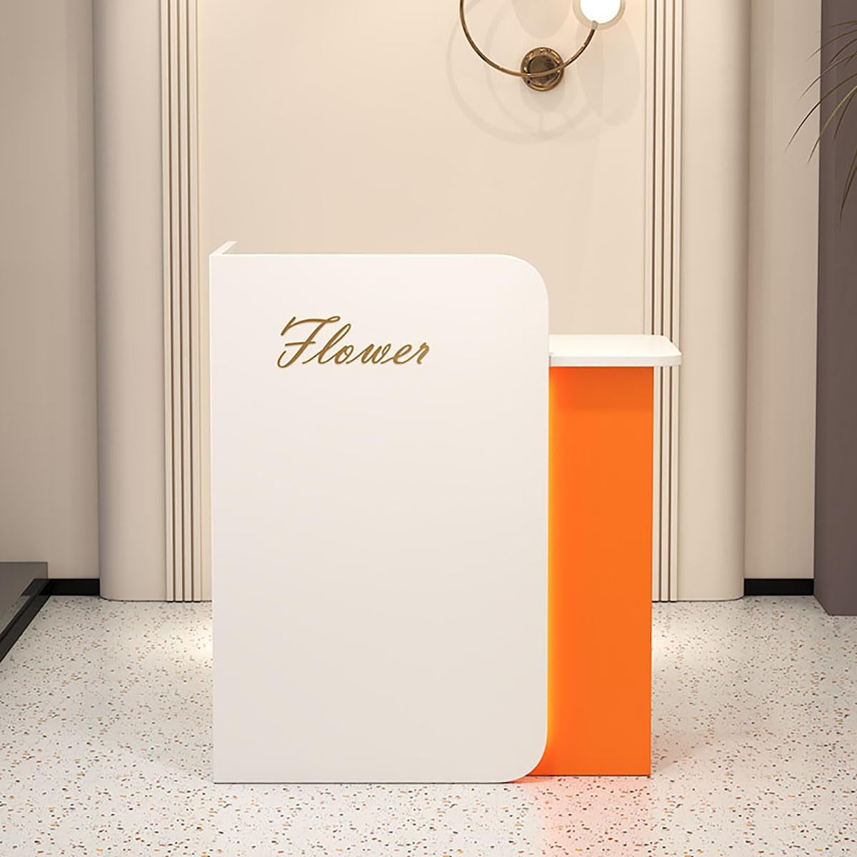 Reception Desk Counter Desk for Checkout & Retail, Front Desk Reception ...