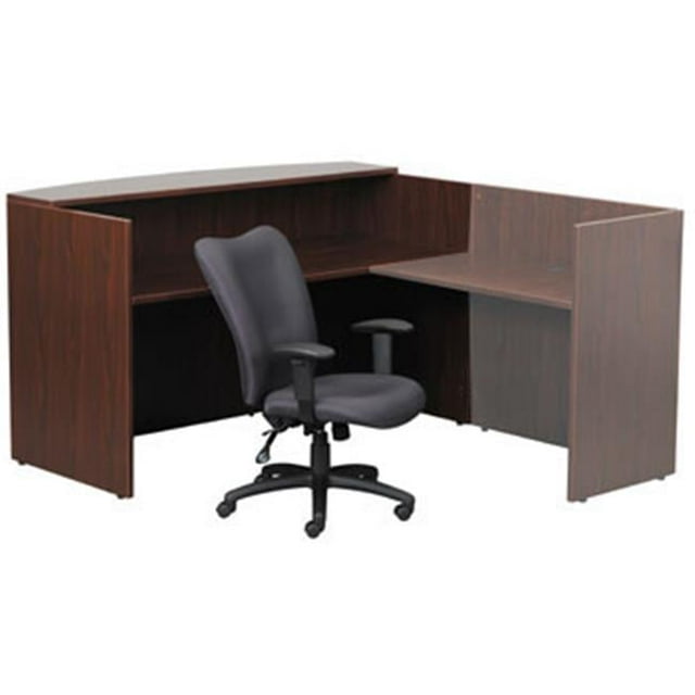 Reception Desk Shell in Cherry - Walmart.com